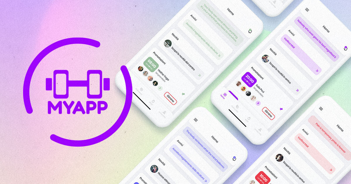 MYAPP - L'applicazione personalizzata per la tua struttura