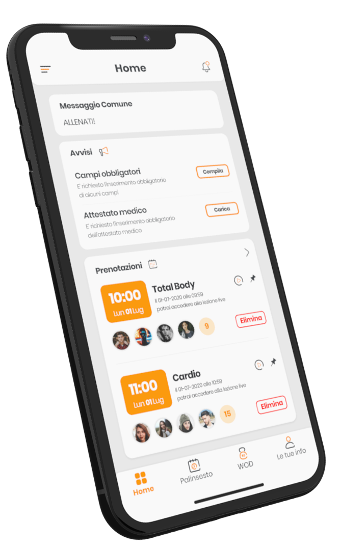 APP Palestre - Gestionale e Applicazione per box, palestre e centri ...